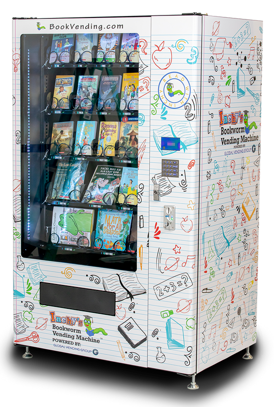 INCHY'S BOOKWORM VENDING MACHINE – BookVending.com