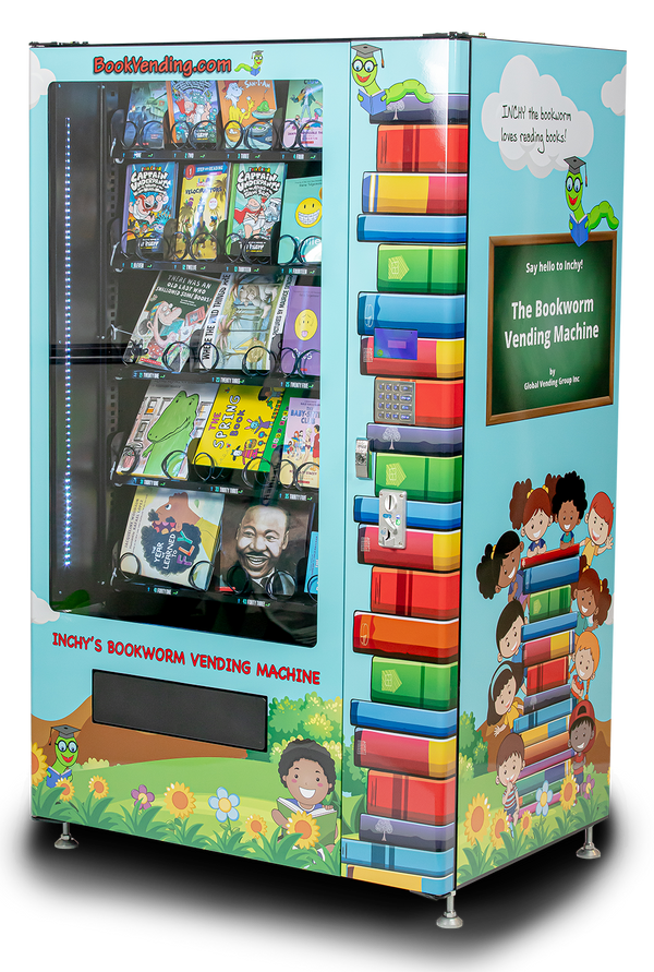 INCHY'S BOOKWORM VENDING MACHINE – BookVending.com